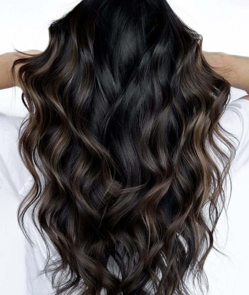 Get Ready To Shine With These 53 Beautiful Dark Brown Hair With Highlights