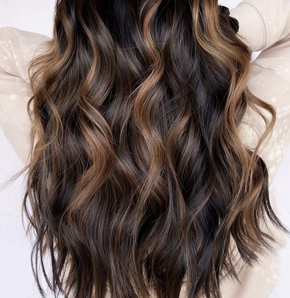 Get Ready To Shine With These 53 Beautiful Dark Brown Hair With Highlights