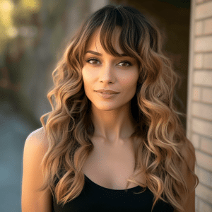 27 "Waterfall Fringe" Bangs Hair Ideas That Prove This Romantic Style ...