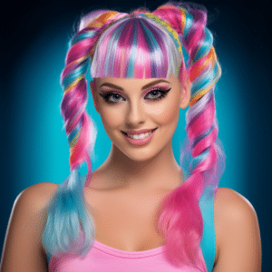 25 Hypinotic Holographic Hair Ideas You’re Going To Fall Head Over ...