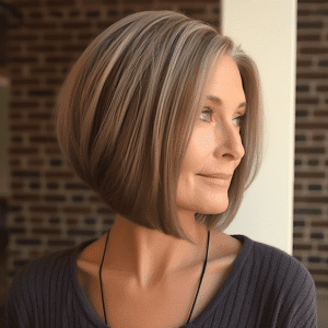 25 Stylish Older Women Prove the Modern Wedge Cut Is Timeless