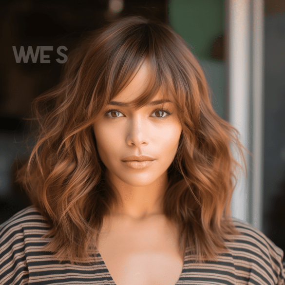 27 "Waterfall Fringe" Bangs Hair Ideas That Prove This Romantic Style ...