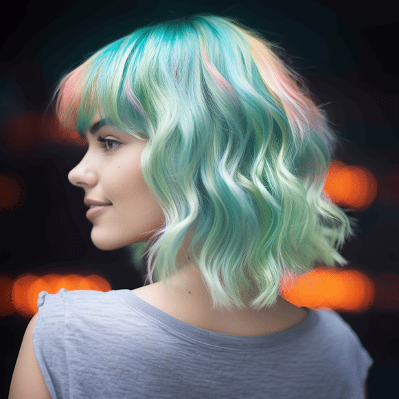 25 Hypinotic Holographic Hair Ideas You’re Going To Fall Head Over ...