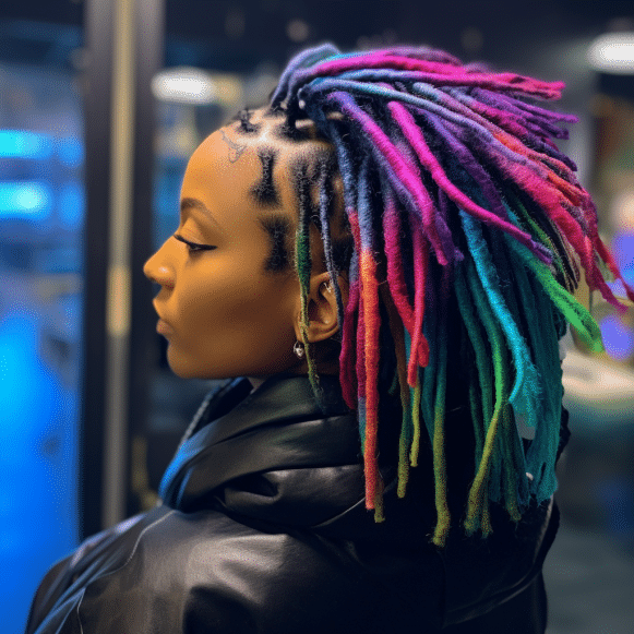 25 Hypinotic Holographic Hair Ideas You’re Going To Fall Head Over ...