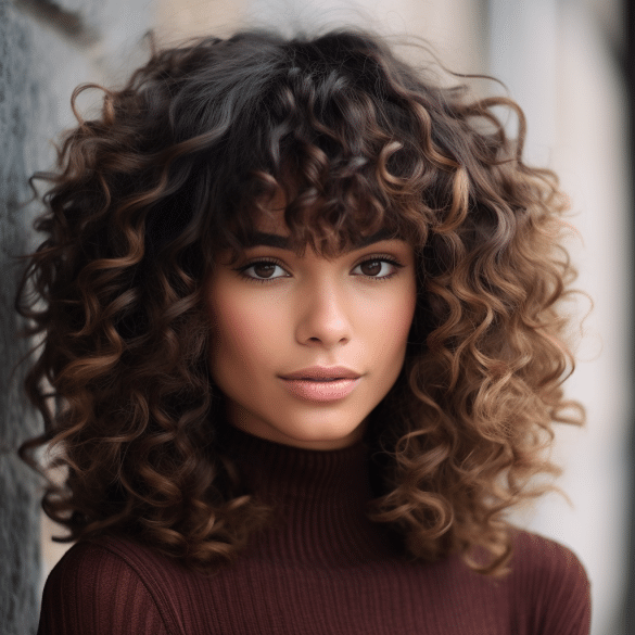 27 "Waterfall Fringe" Bangs Hair Ideas That Prove This Romantic Style ...