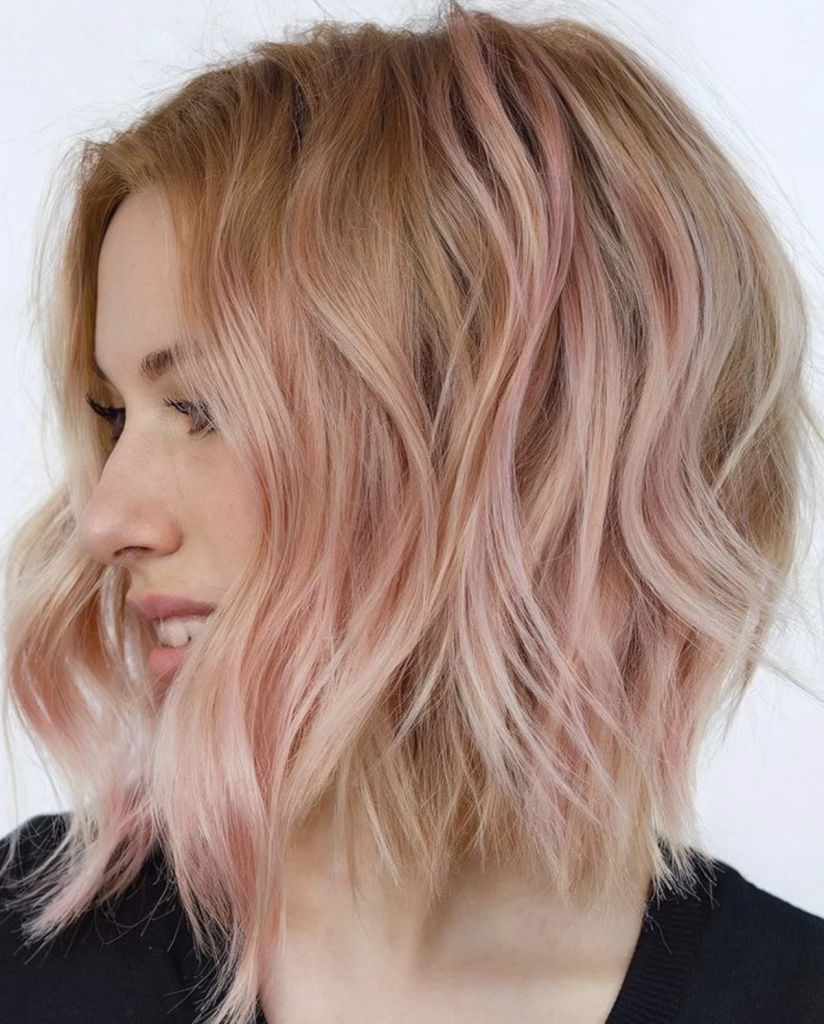 93 Stunning Examples of Side-Part Layered Hair