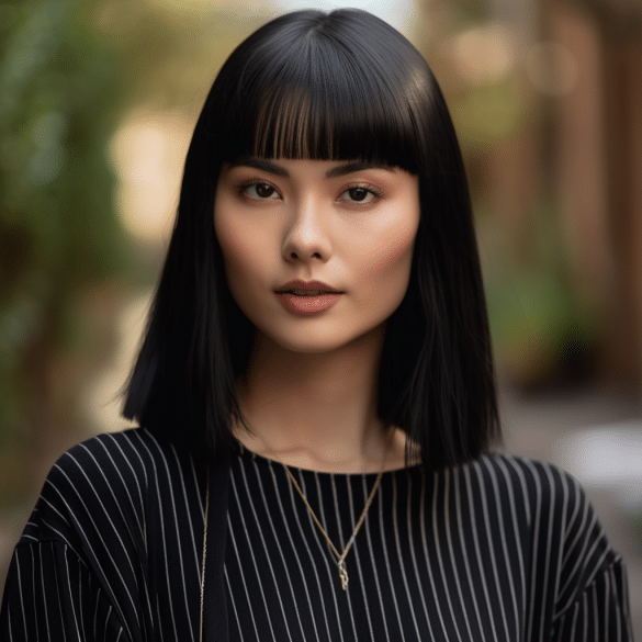 27 "Waterfall Fringe" Bangs Hair Ideas That Prove This Romantic Style ...