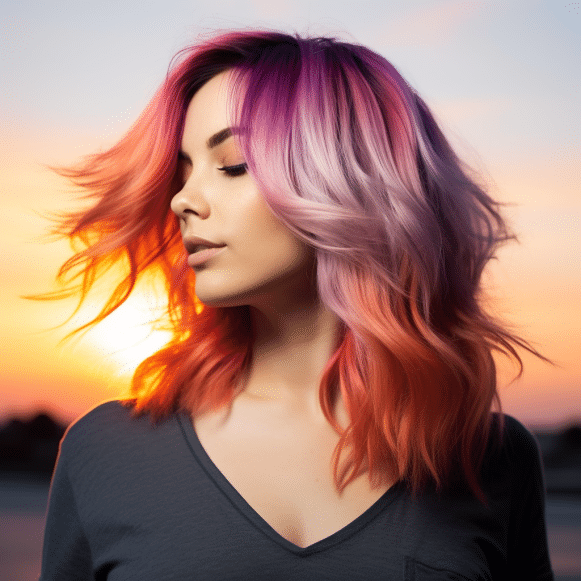 25 Hypinotic Holographic Hair Ideas You’re Going To Fall Head Over ...