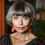 25 Stylish Older Women Prove the Modern Wedge Cut Is Timeless