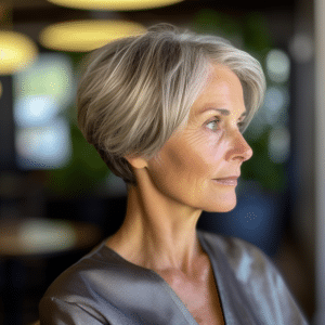 25 Stylish Older Women Prove the Modern Wedge Cut Is Timeless