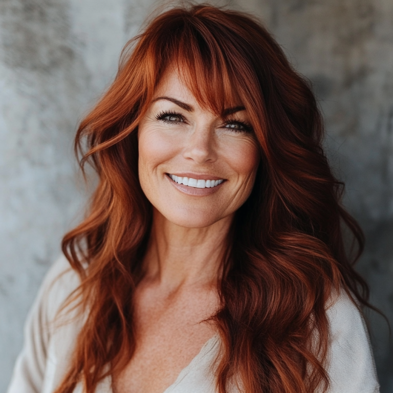 27 "Waterfall Fringe" Bangs Hair Ideas That Prove This Romantic Style ...