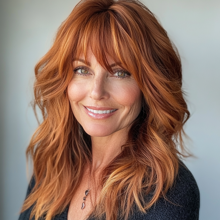 27 "Waterfall Fringe" Bangs Hair Ideas That Prove This Romantic Style ...