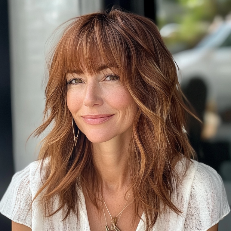 27 "Waterfall Fringe" Bangs Hair Ideas That Prove This Romantic Style ...