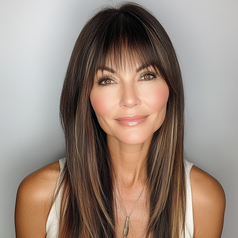 27 "Waterfall Fringe" Bangs Hair Ideas That Prove This Romantic Style ...