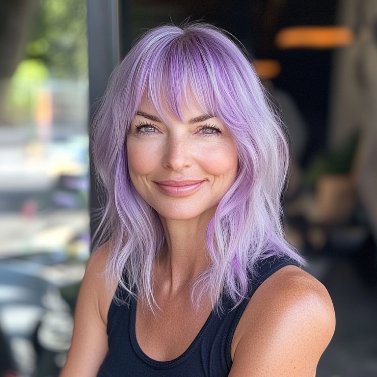 27 "Waterfall Fringe" Bangs Hair Ideas That Prove This Romantic Style ...