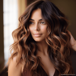 40 Radiant Ways To Wear Dark Brown Hair with Caramel Highlights