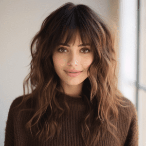 53 Fantastic Ways To Wear Long Layered Hair with Bangs
