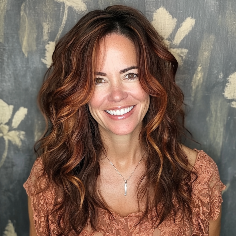 40 Radiant Ways To Wear Dark Brown Hair with Caramel Highlights