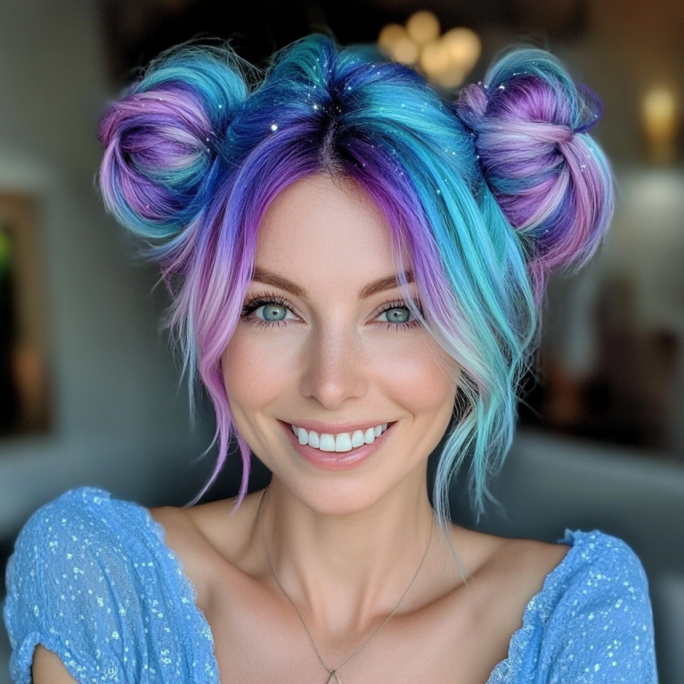 25 Hypinotic Holographic Hair Ideas You’re Going To Fall Head Over ...