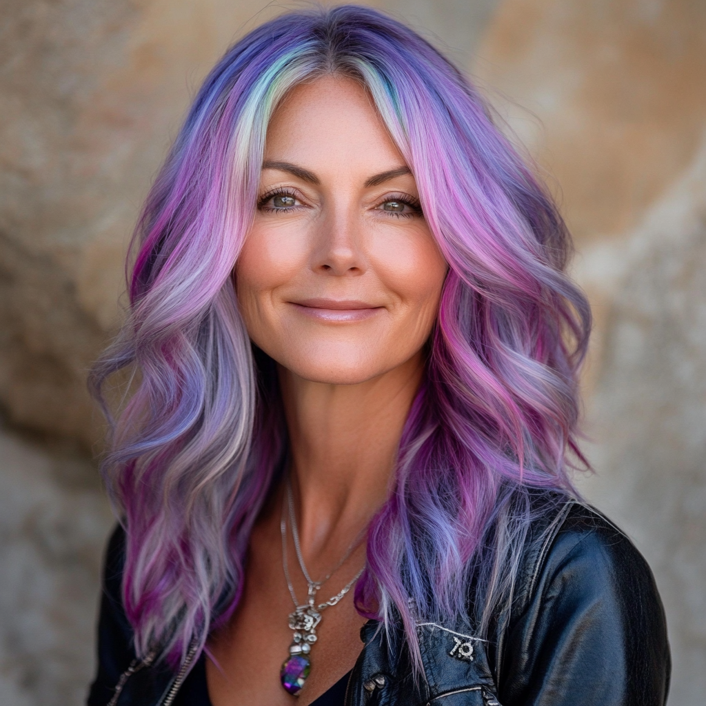 25 Hypinotic Holographic Hair Ideas You’re Going To Fall Head Over ...