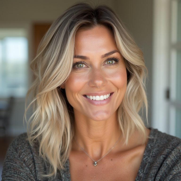 These 50 Medium-Length Wavy Hairstyles Are Making Waves In The Fashion ...