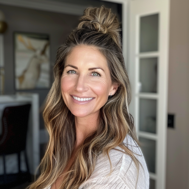 Women Over 50 Are Embracing These 50 Flattering Long Hairstyles For A ...