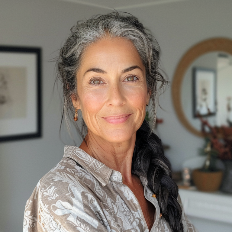 Women Over 50 Are Embracing These 50 Flattering Long Hairstyles For A ...