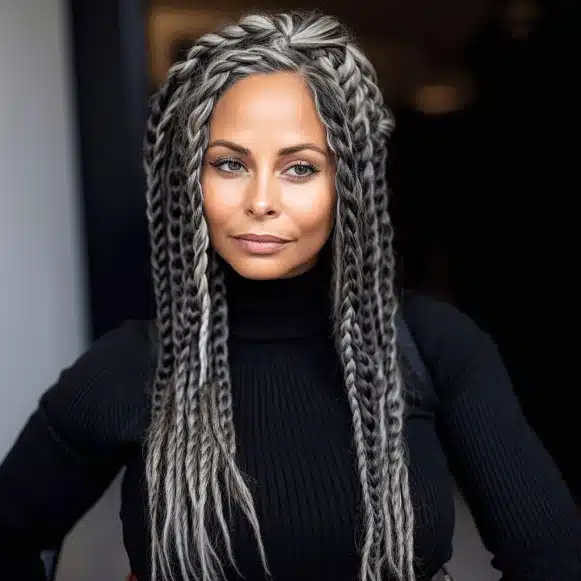 Women Over 50 Are Embracing These 50 Flattering Long Hairstyles For A ...