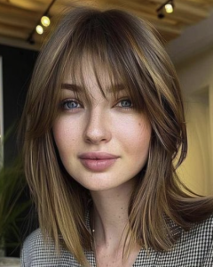 50 Hairstyles With Wispy Bangs For Major Wow-Factor