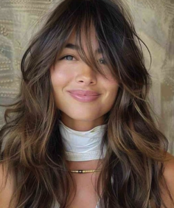 50 Hairstyles With Wispy Bangs For Major Wow-Factor