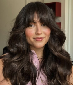 50 Hairstyles With Wispy Bangs For Major Wow-Factor