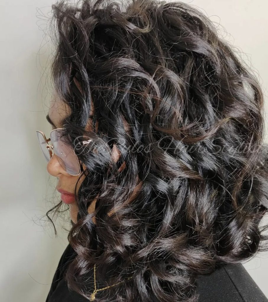 83 Stunning Shoulder-Length Hairstyles For Curly Hair