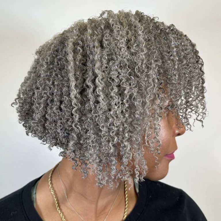 Top 35 Curly Hairstyles for Women Over 50