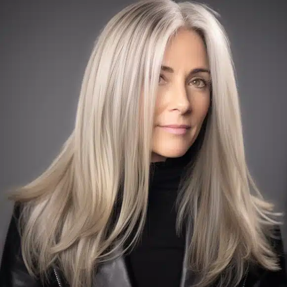 Women Over 50 Are Embracing These 50 Flattering Long Hairstyles For A ...