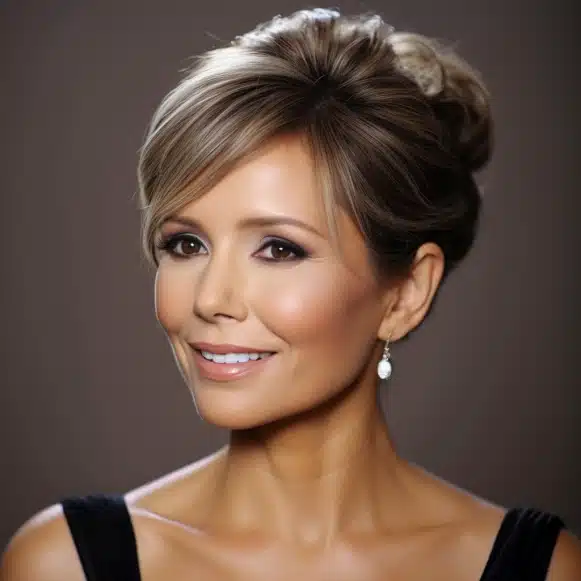 35 Flattering Hairstyles With Bangs That Are A Hit With Women Over 50