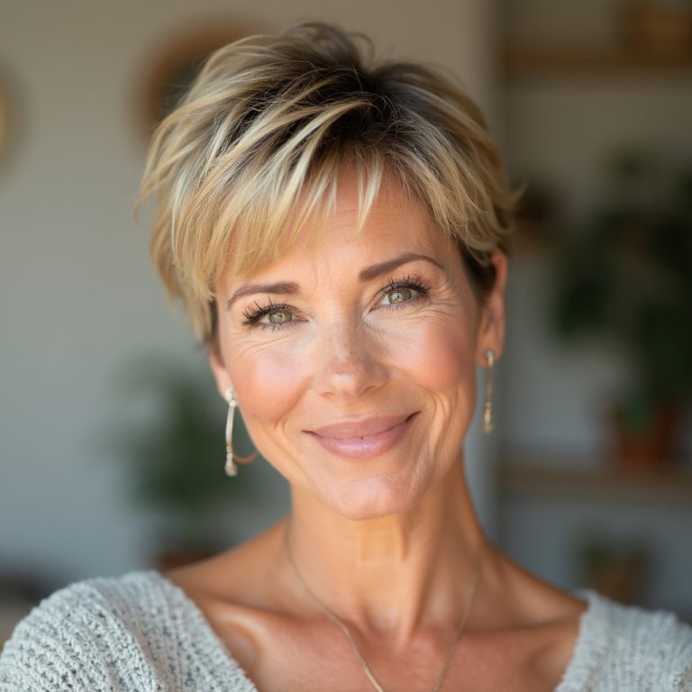 These 50 Charming Pixie Hairstyles Are A Hit With Women Over 50
