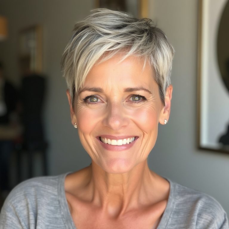 These 50 Charming Pixie Hairstyles Are A Hit With Women Over 50