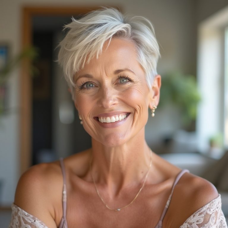 These 50 Charming Pixie Hairstyles Are A Hit With Women Over 50