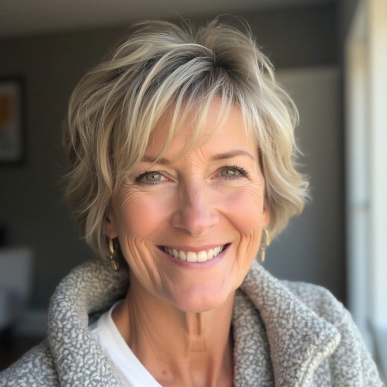 These 50 Charming Pixie Hairstyles Are A Hit With Women Over 50