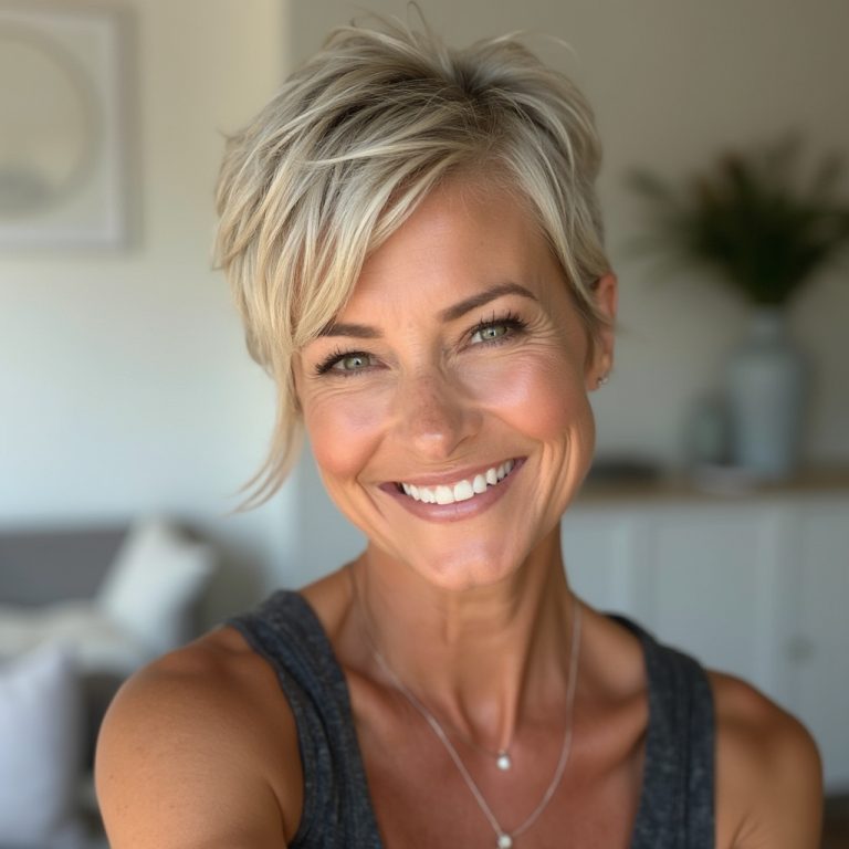 These 50 Charming Pixie Hairstyles Are A Hit With Women Over 50