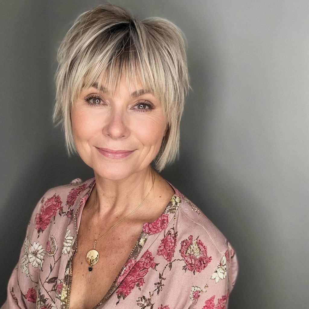 35 Flattering Hairstyles With Bangs That Are A Hit With Women Over 50