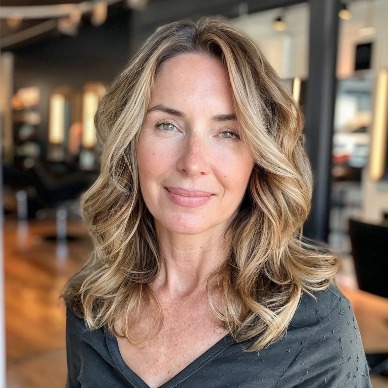 Get The Look: 45 Medium-Length Hairstyles Women Over 50 Are Raving About