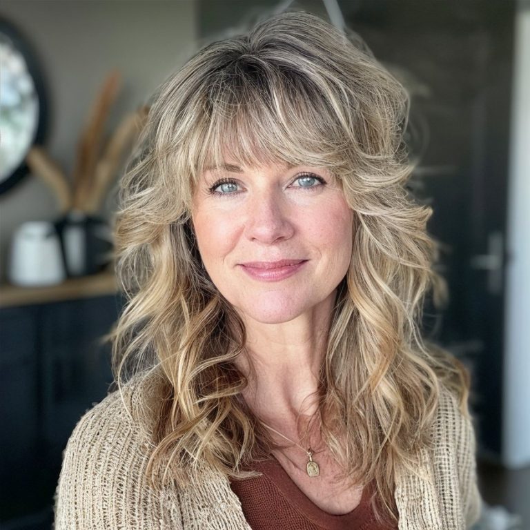 35 Flattering Hairstyles With Bangs That Are A Hit With Women Over 50