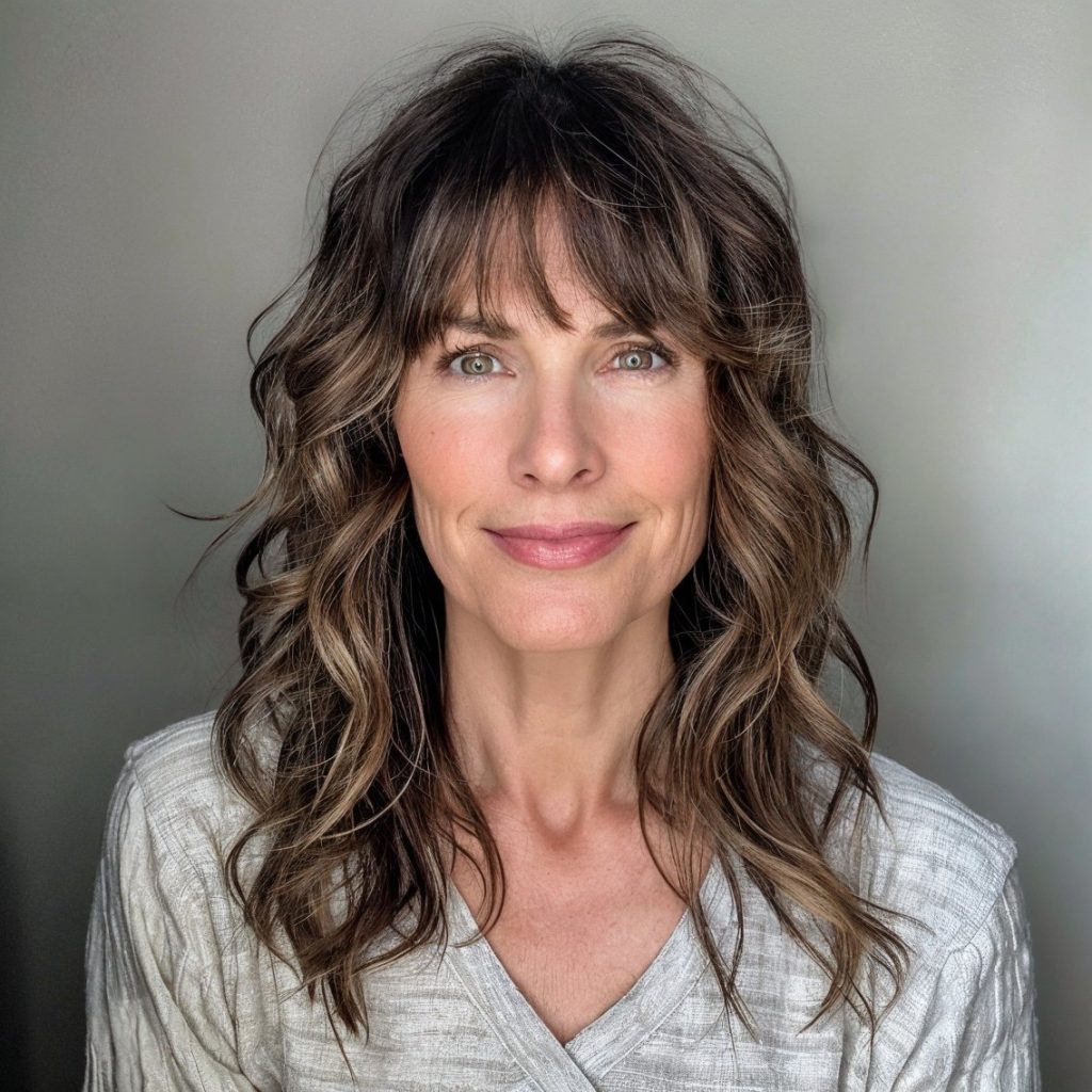 35 Flattering Hairstyles With Bangs That Are A Hit With Women Over 50