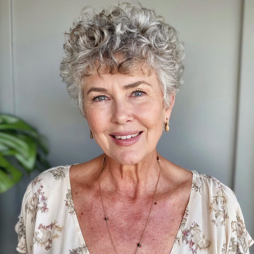27 Curly Hairstyles That Will Inspire Women Over 60 To Embrace Their ...