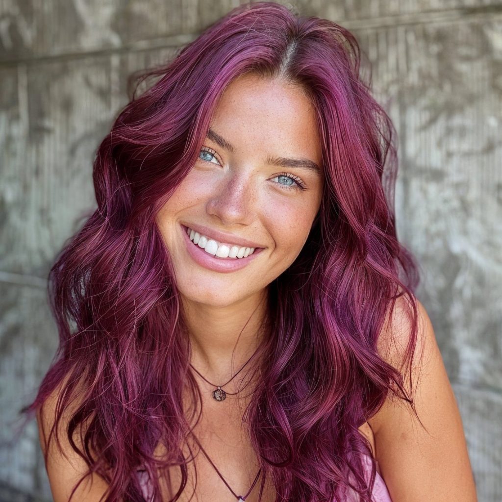 47 Dark Red Hair Color Ideas That Prove This Bold Shade Is The Ultimate ...