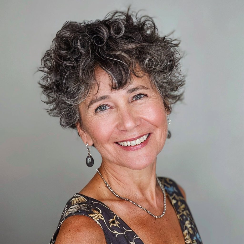 27 Curly Hairstyles That Will Inspire Women Over 60 To Embrace Their ...