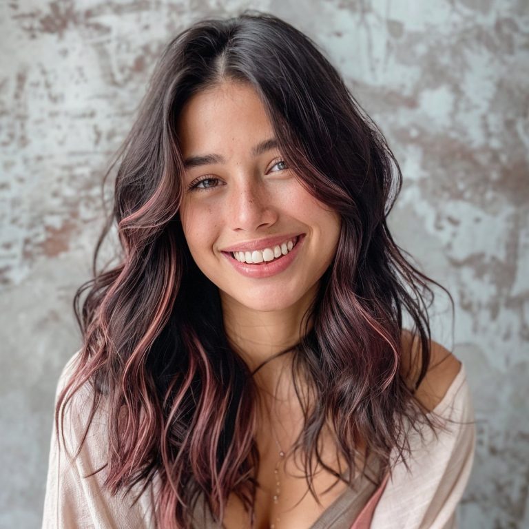 Get Ready To Shine With These 53 Beautiful Dark Brown Hair With Highlights