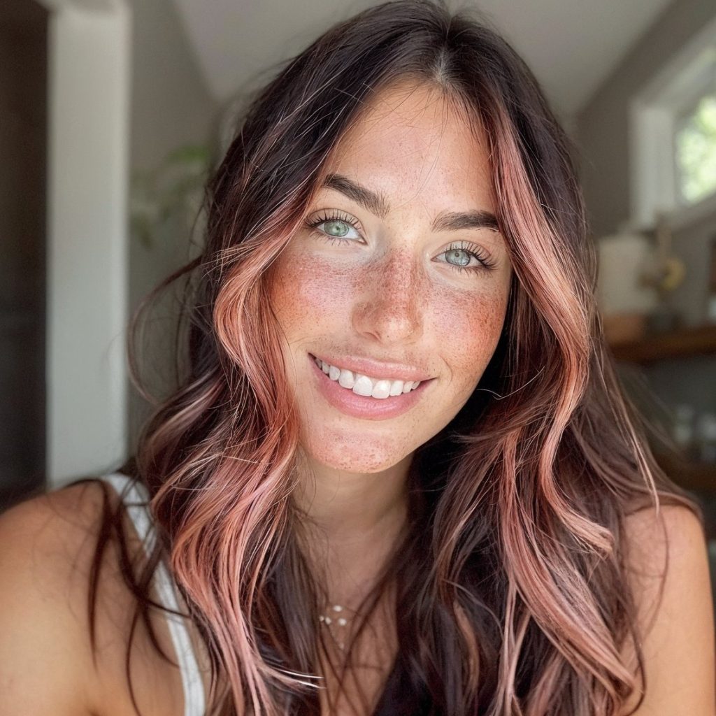 Get Ready To Shine With These 53 Beautiful Dark Brown Hair With Highlights