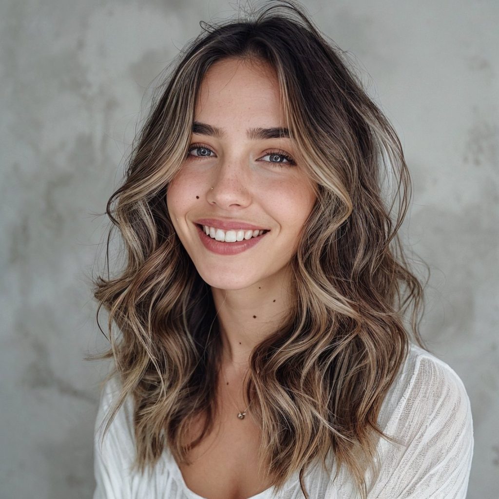 Get Ready To Shine With These 53 Beautiful Dark Brown Hair With Highlights